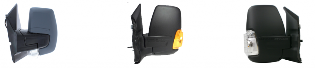 Ford Transit Wing Mirror Units - Ultimate Styling
