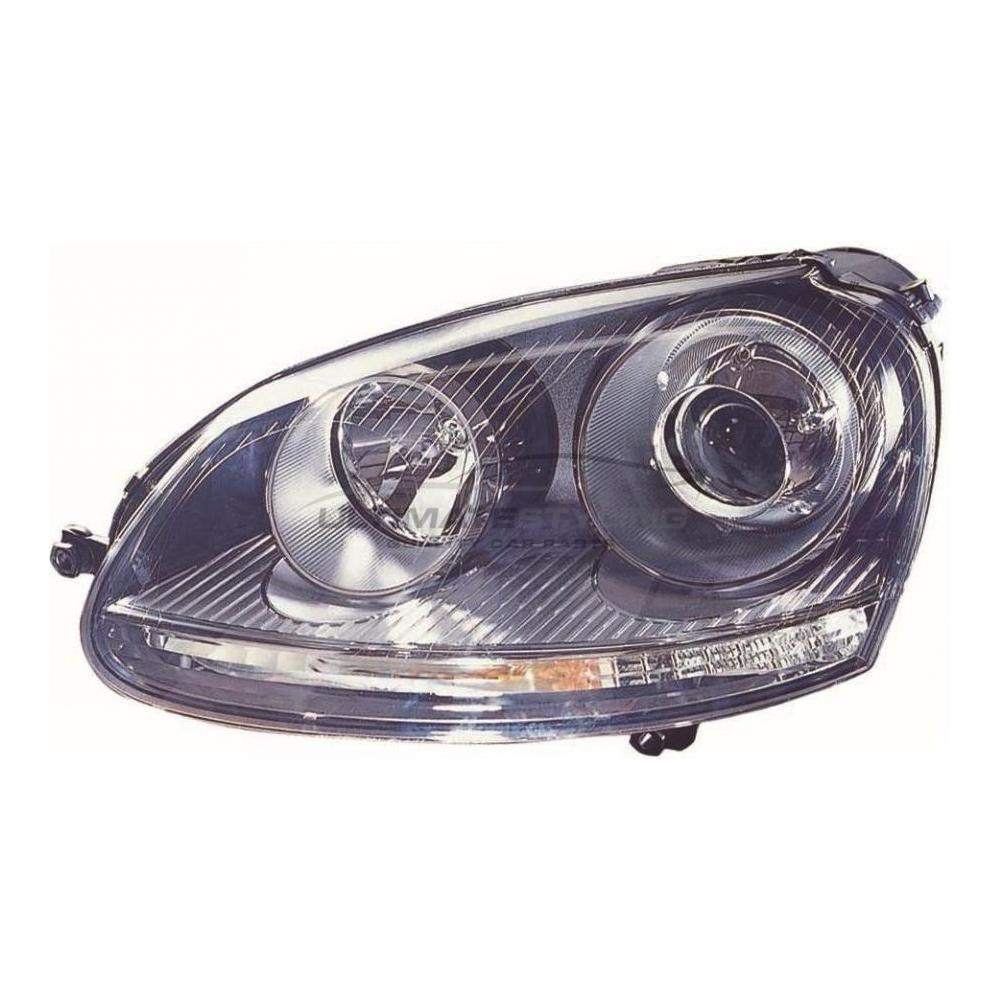 Volkswagen Golf Headlight / Headlamp - Passenger Side (LH) - Xenon